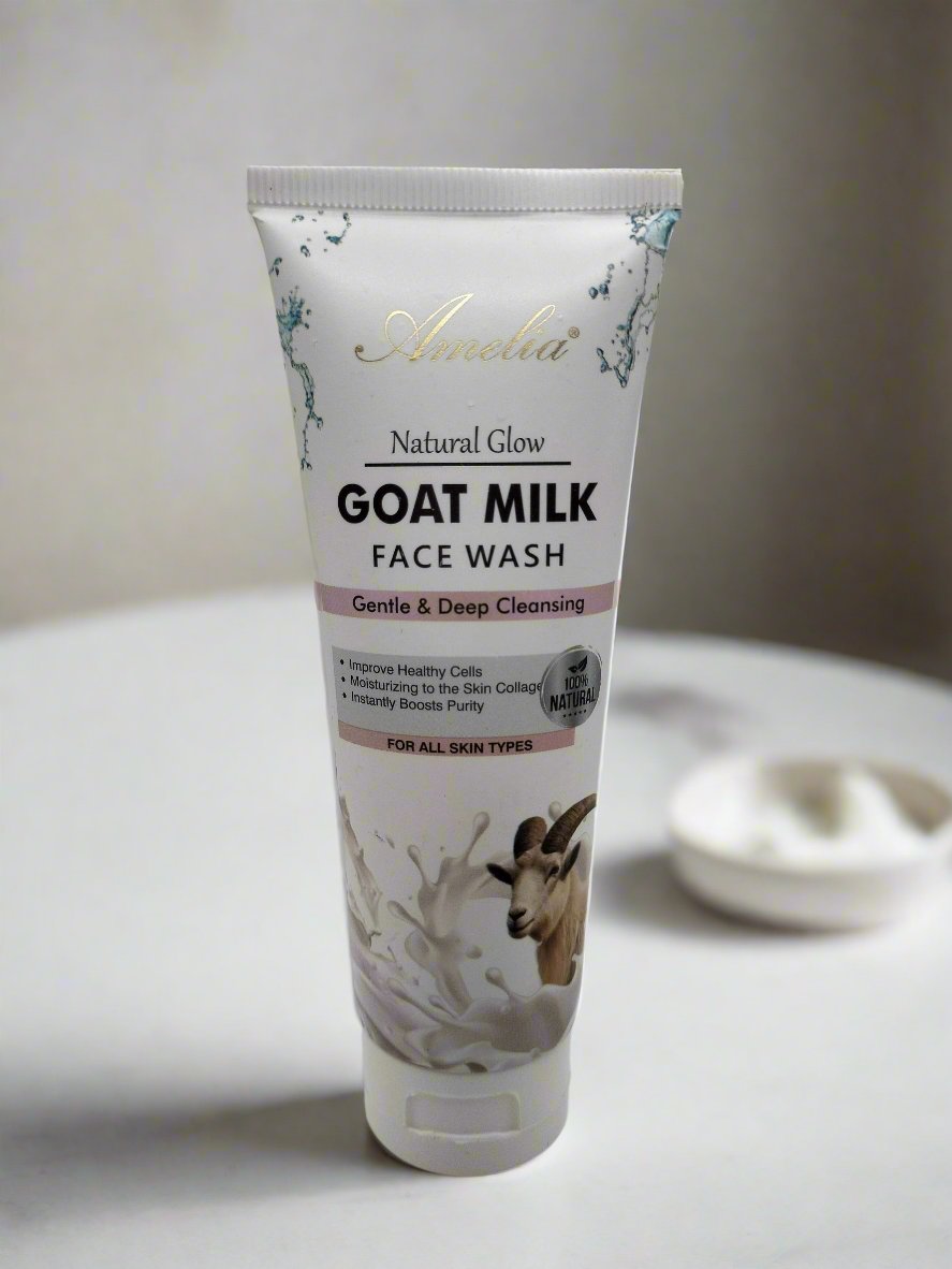 Amelia Goat Milk Face Wash (100ml) – Amelia Cosmetics